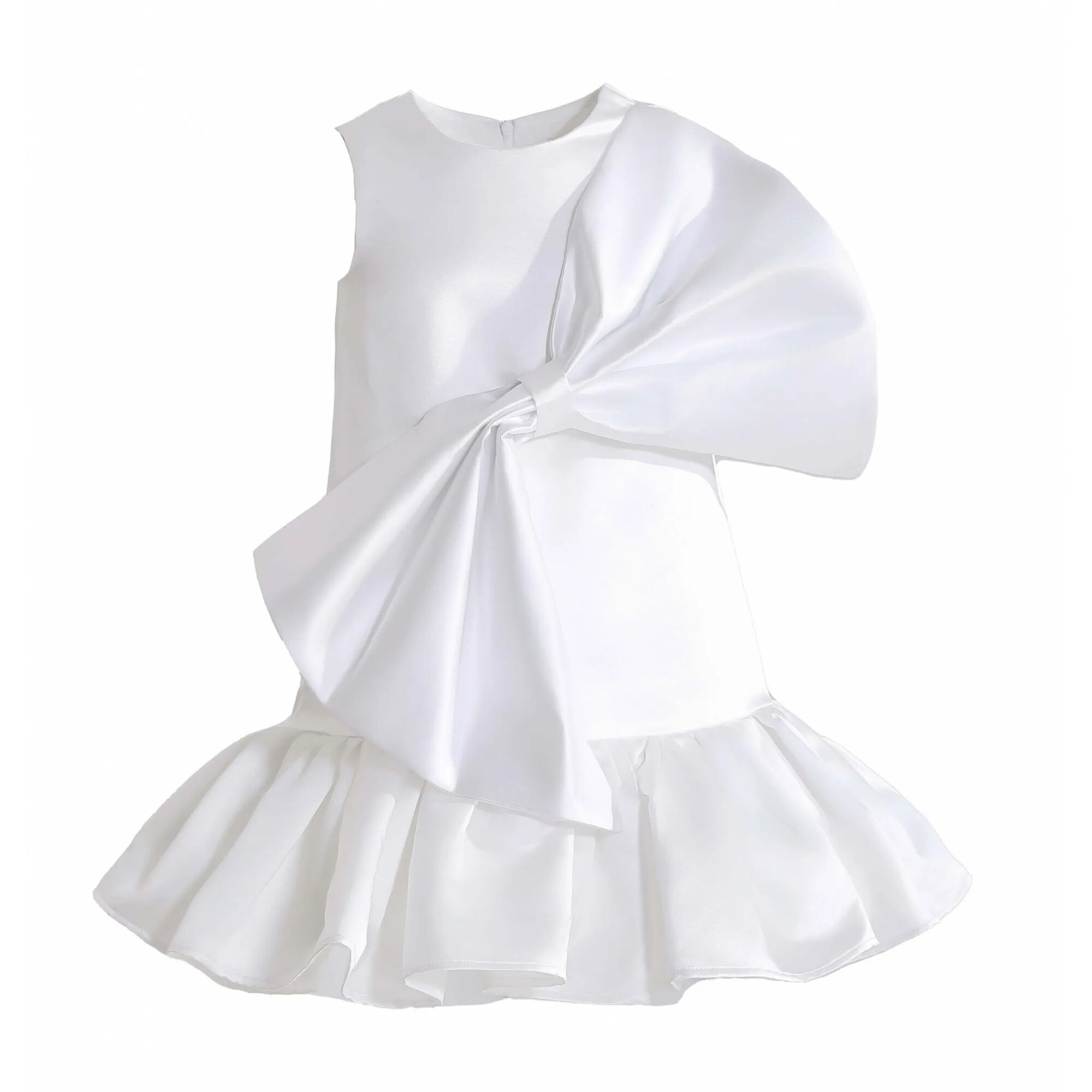 Платье Dahlielle bow-detail ruffled dress