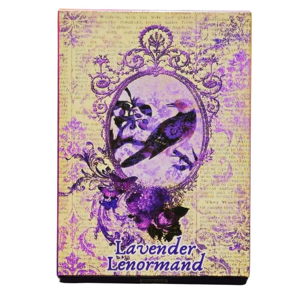 Колода таро, открытки оракула лаванды Ленорман/lavender lenormand