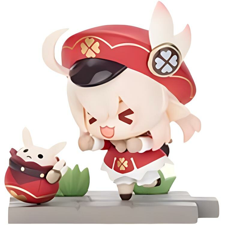 Фигурка коллекционная унисекс GenShin Mond Report Battlefield Elegance Theme Collection Mystery Boxes, Confirmed - Keli (Detachable Box and Bag)