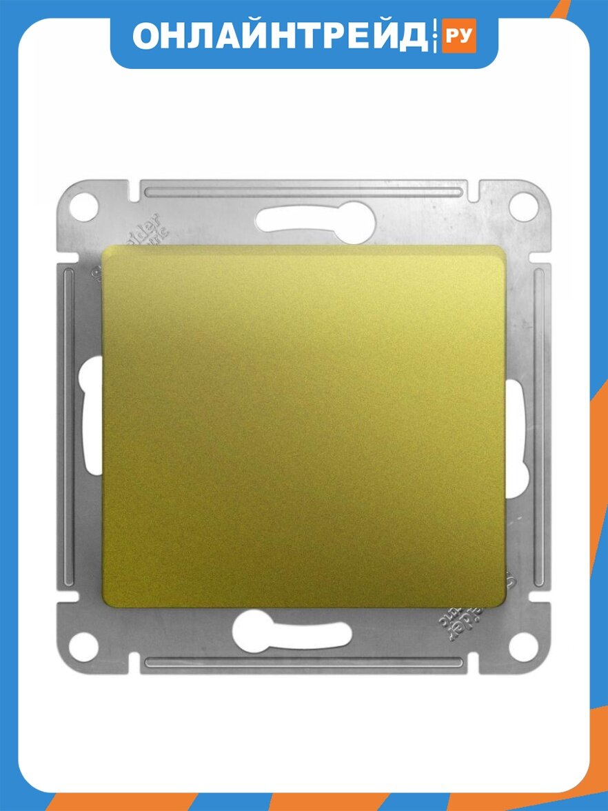 Выключатель Systeme Electric (schneider Electric) SCHNEIDER ELECTRIC 1-клавишный, сх.1, 10AX SE Glossa Фисташковый, GSL001011