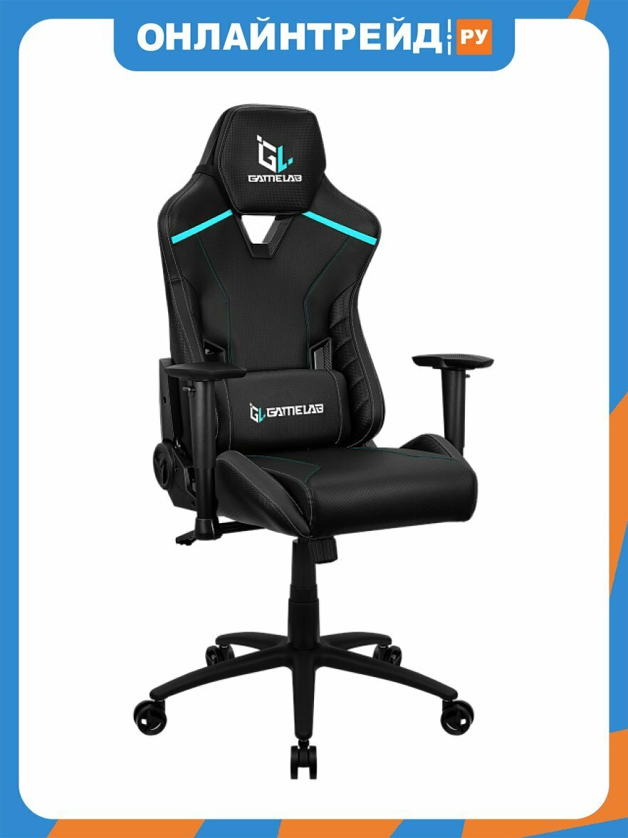 Кресло геймерское Gamelab BLAST Jet Black