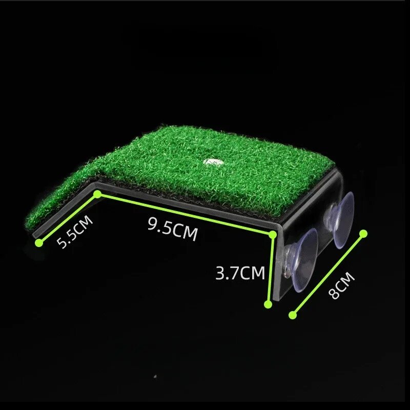 Платформа для черепах Green+Transparent, Цвет: S