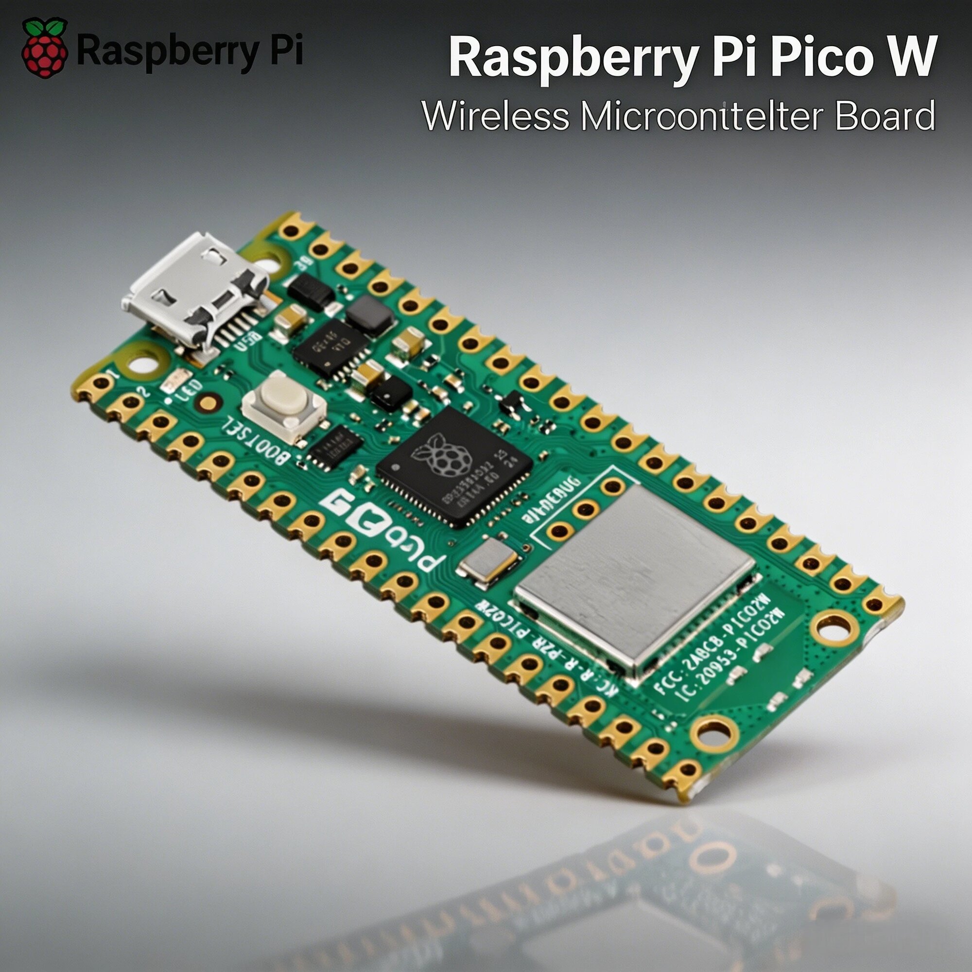 Raspberry Pi Pico 2W 2WH Pico 2WH — фото 1