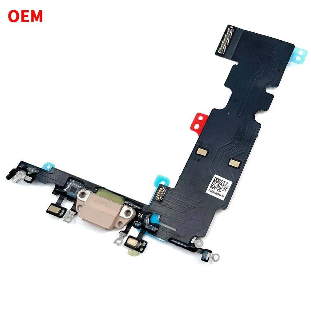 Плата USB-порта для зарядки, разъем гибкого кабеля, детали для iPhone 7, 7 Plus, 8G, плата модуля микрофона — фото 1