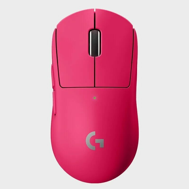 Logitech G Игровая мышь беспроводная, темно-розовый
