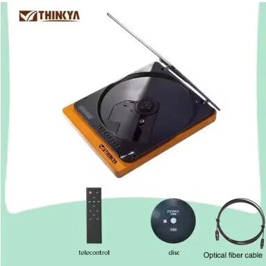 Портативный CD-плеер PHTY деревянный Bluetooth 5.1 A2