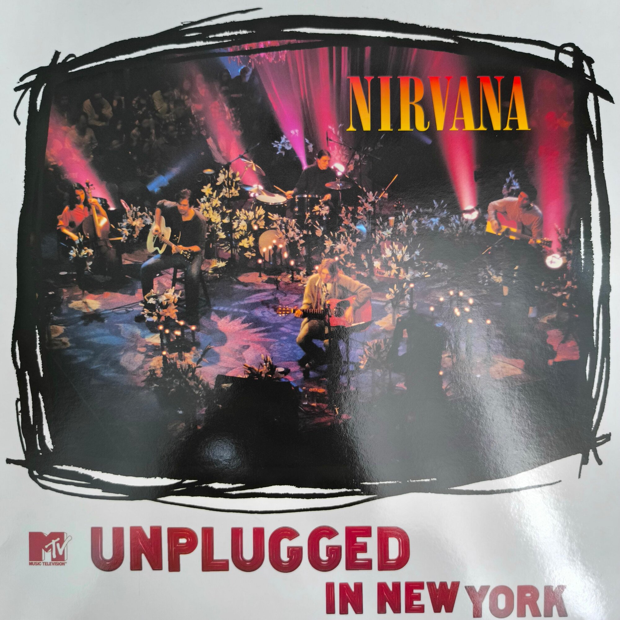 Виниловая пластинка Nirvana - Unplugged In New York (Европа) LР BOOTLEG WHITE