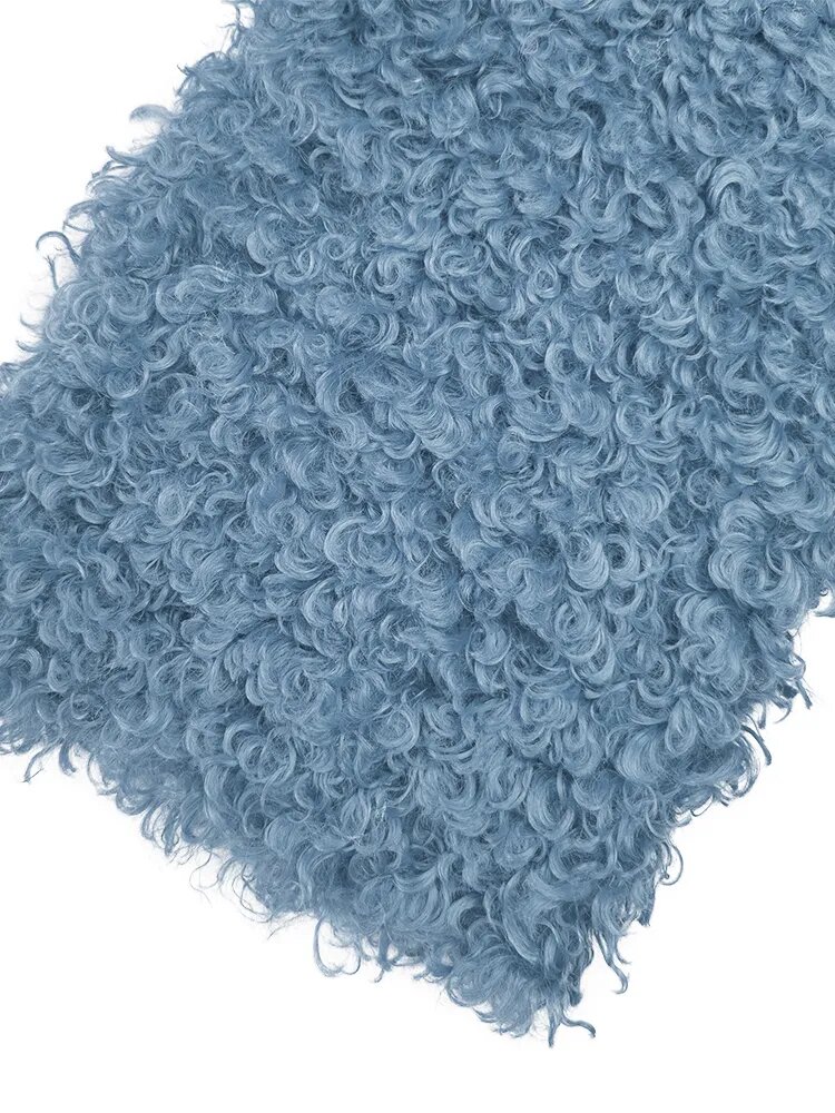 Отрез ткани Мех кудрявый,45CM*38CM, творчества и шитья, рукоделия.
