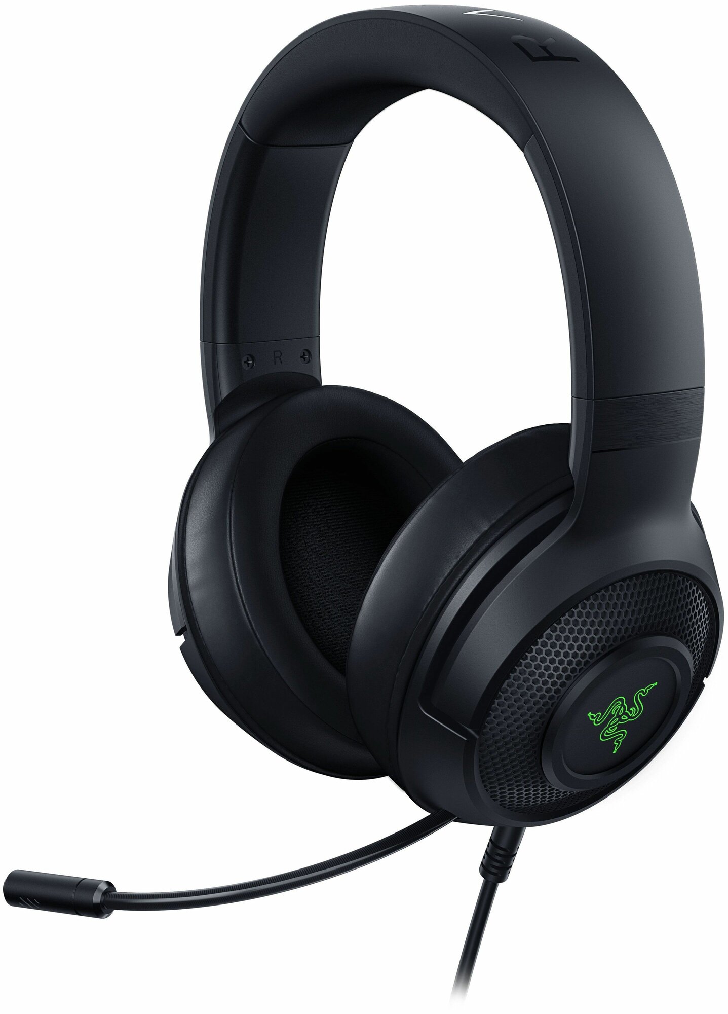 Гарнитура Razer Kraken V3 X чёрный, проводная, USB