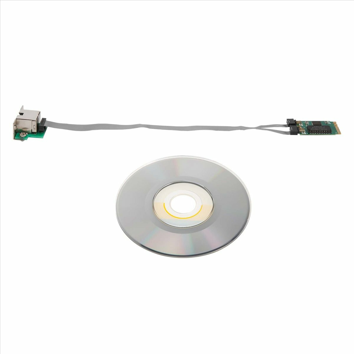 Сетевая карта Mini PCIE M.2 A+E To RTL8111F Карта Gigabit Ethernet Однопортовая сетевая RJ45