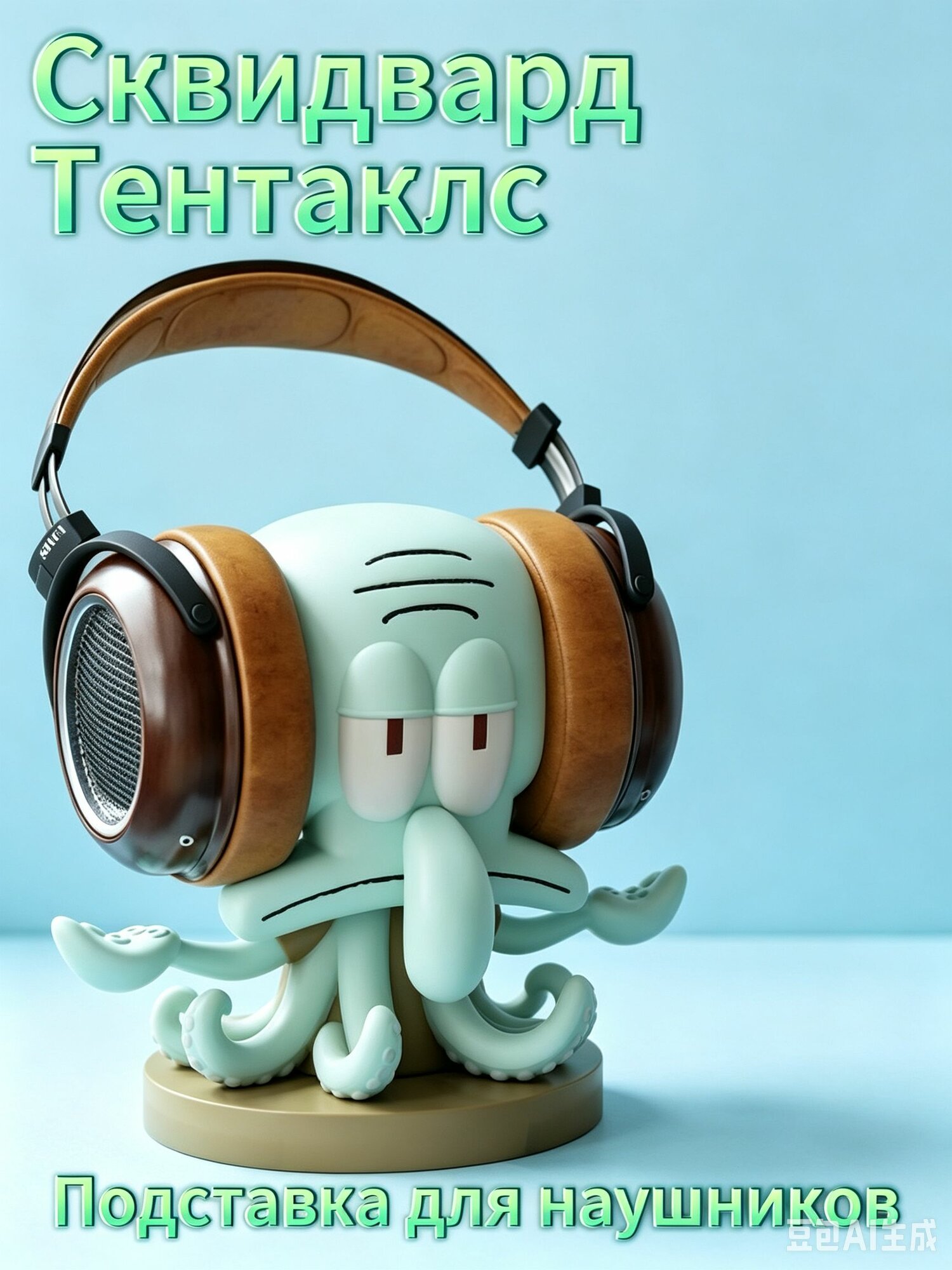 Подставка для наушников, Сквидвард Квентин Тентаклс, Spongebob Squarepants: Squidward