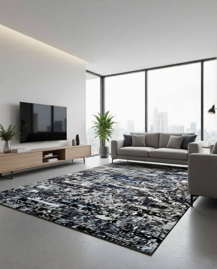 Ковер Ковровый дом Leather Carpet Multi 1.6, ручная работа, натуральная шкура, 1,6x2,3 м