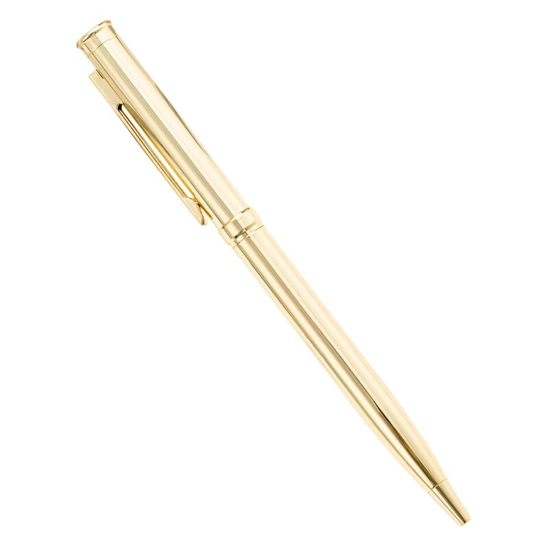 Металлическая шариковая ручка OOTDTY Electroplated gold