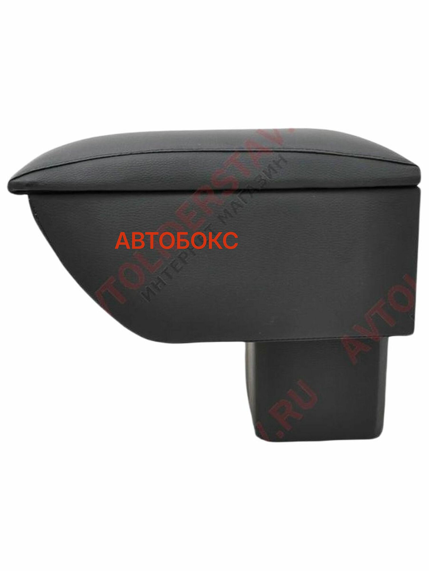 Бар-подлокотник Нива Шевроле Бертоне экокожа с установкой в штатный подстаканник