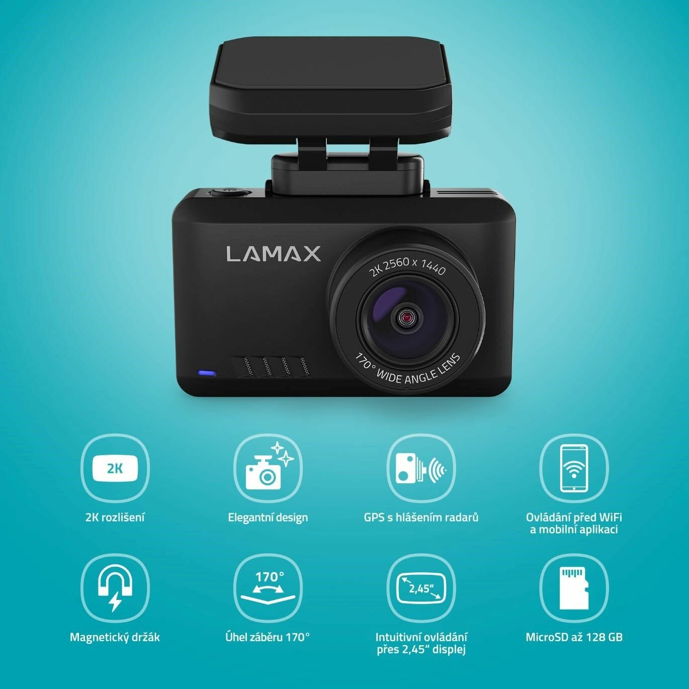 Видеорегистратор Lamax t8 — фото 1