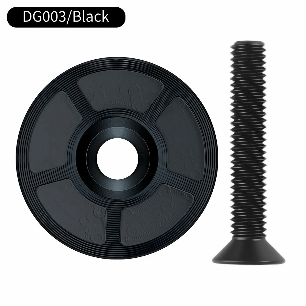 Крышка рулевой колонки LUNJE 28.6 мм, черная DG003-Black