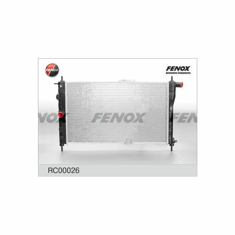 Радиатор охлаждения Daewoo Nexia 94-98, FENOX RC00026