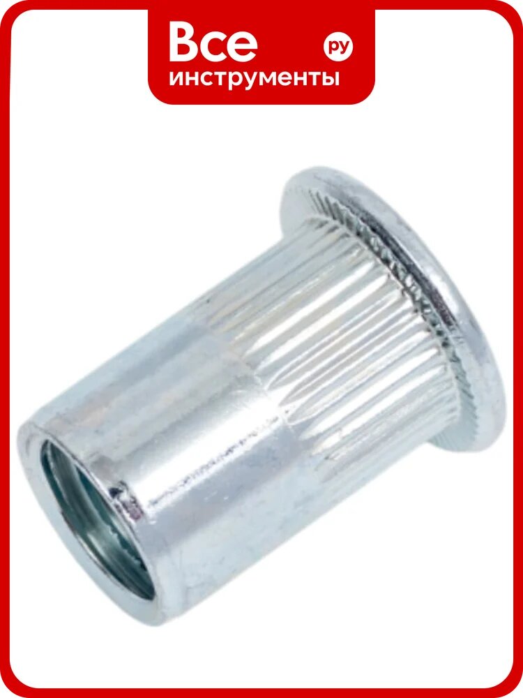 Заклёпки резьбовые Bowt V03381, сталь, белый цинк, М10, 20 штук