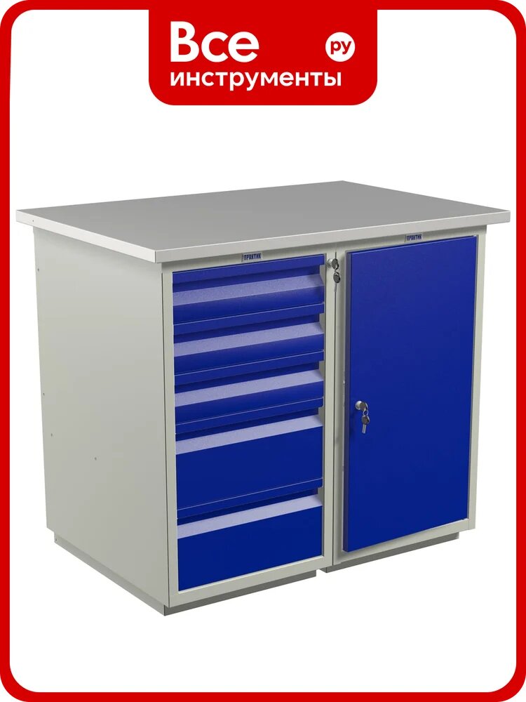 Верстак практик WT100. WD5/WD1.000 К30399854663, с 2 ключами (2000 комбинаций)