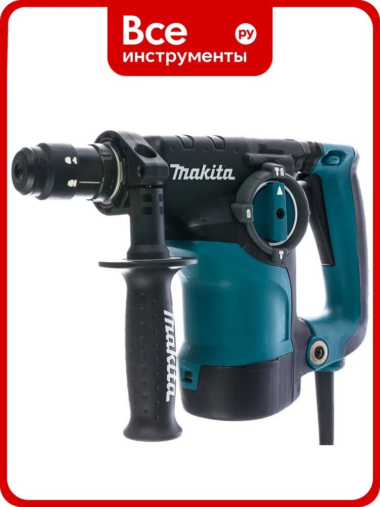 Перфоратор Makita HR 2811 FT профессиональный с вертикальным двигателем, sds-plus хвостовик строительных работ
