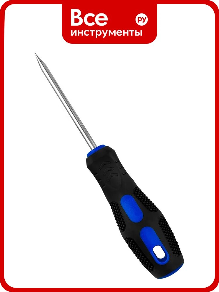 Шило Vertextools, 180 мм, хозяйственное, углеродистая сталь С45