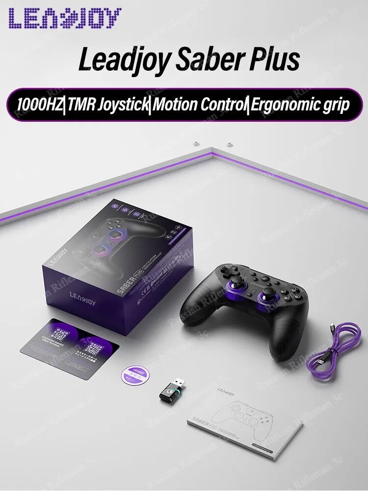 Leadjoy Saber Plus 1000HZ TMR Joystick fps Gamepad Беспроводной игровой контроллер