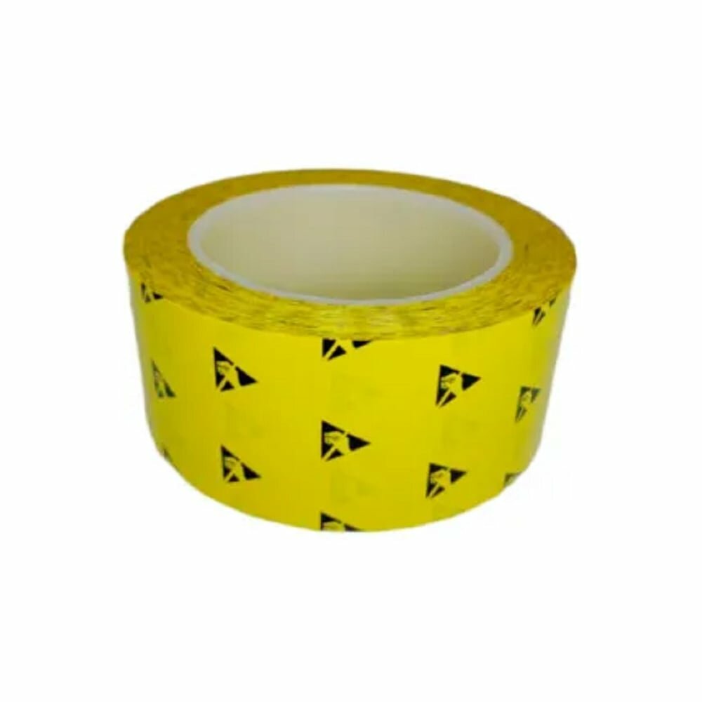 Лента антистатическая желтая с символом ESD Clean Control Tech 50ммх33м (Rs ≤ 10Е9) T140-550 4610391615569