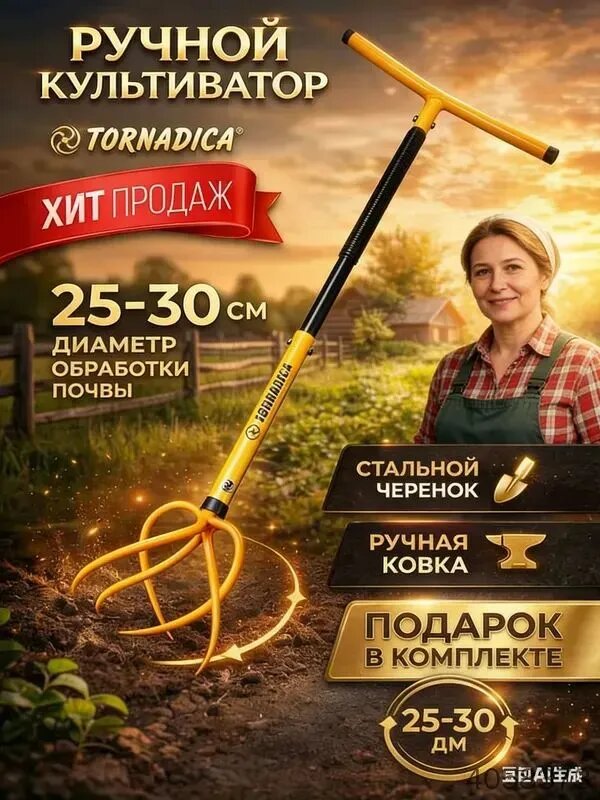 Культиватор ручной