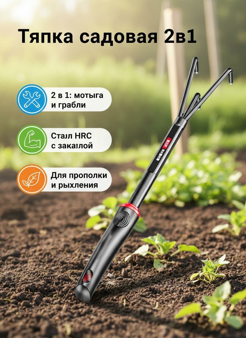 Лопата посадочная, туристическая 29 см