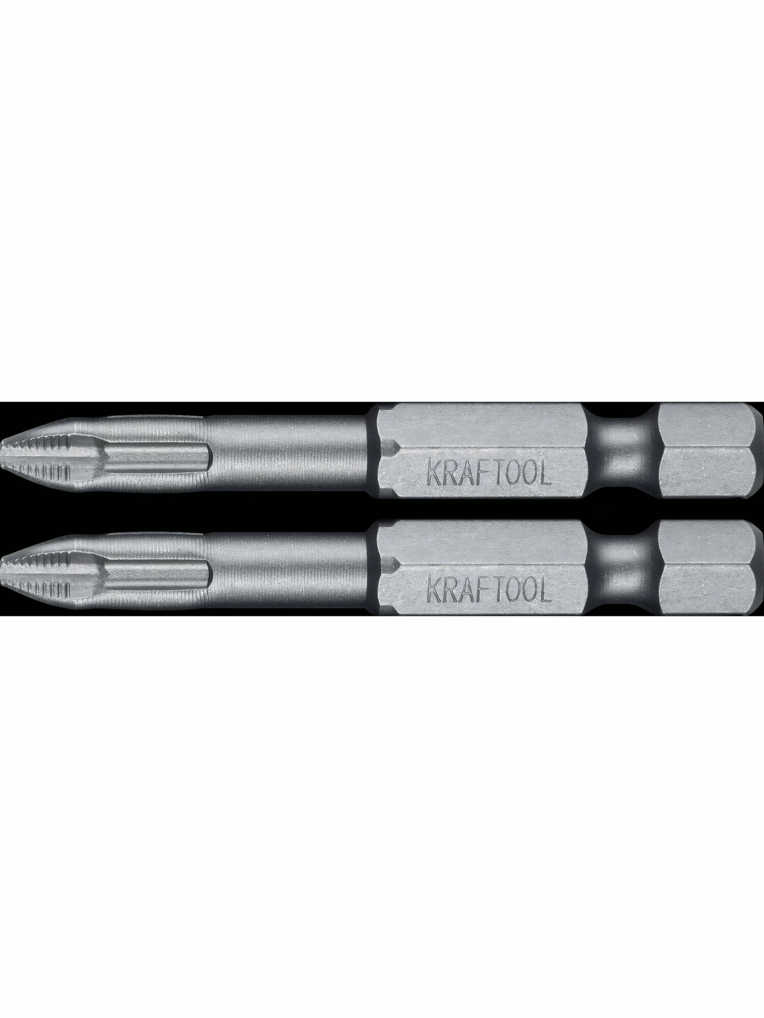Торсионные биты KRAFTOOL X-Drive PH2, 50 мм, 2 шт