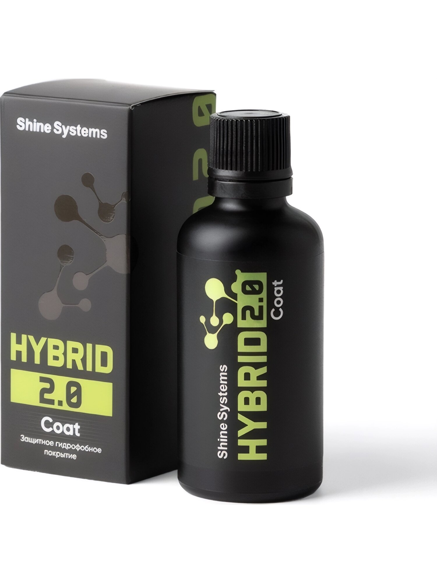 Защитное гидрофобное покрытие для кузова Shine Systems HYBRID Coat 2.0 (50 мл)