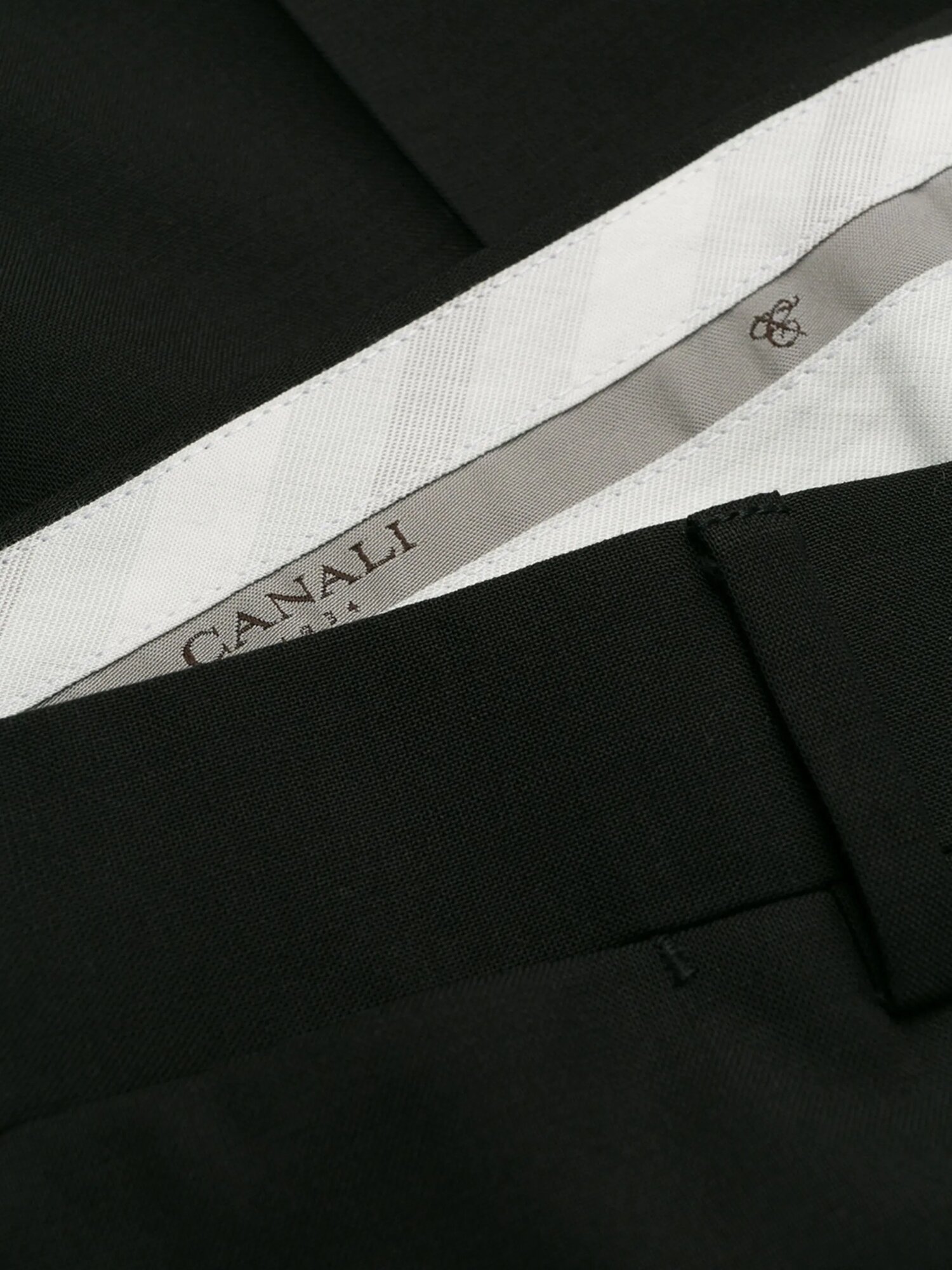 Брюки Canali Pressed-crease tailored trousers, размер 48 — фото 1