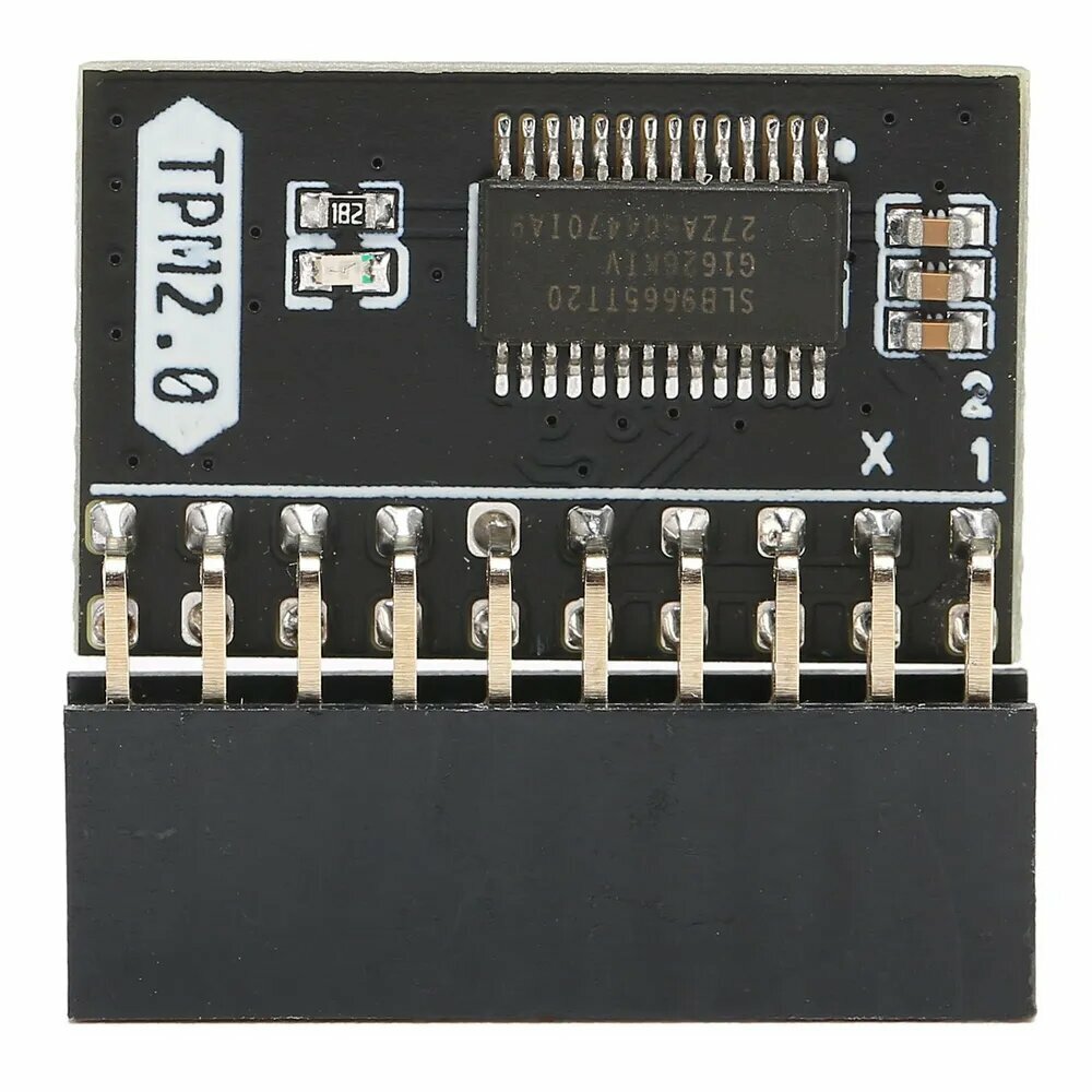 Модуль безопасности TPM 2.0, 20 контактов, 2x10P, для Win11, Gigabyte, ASUS