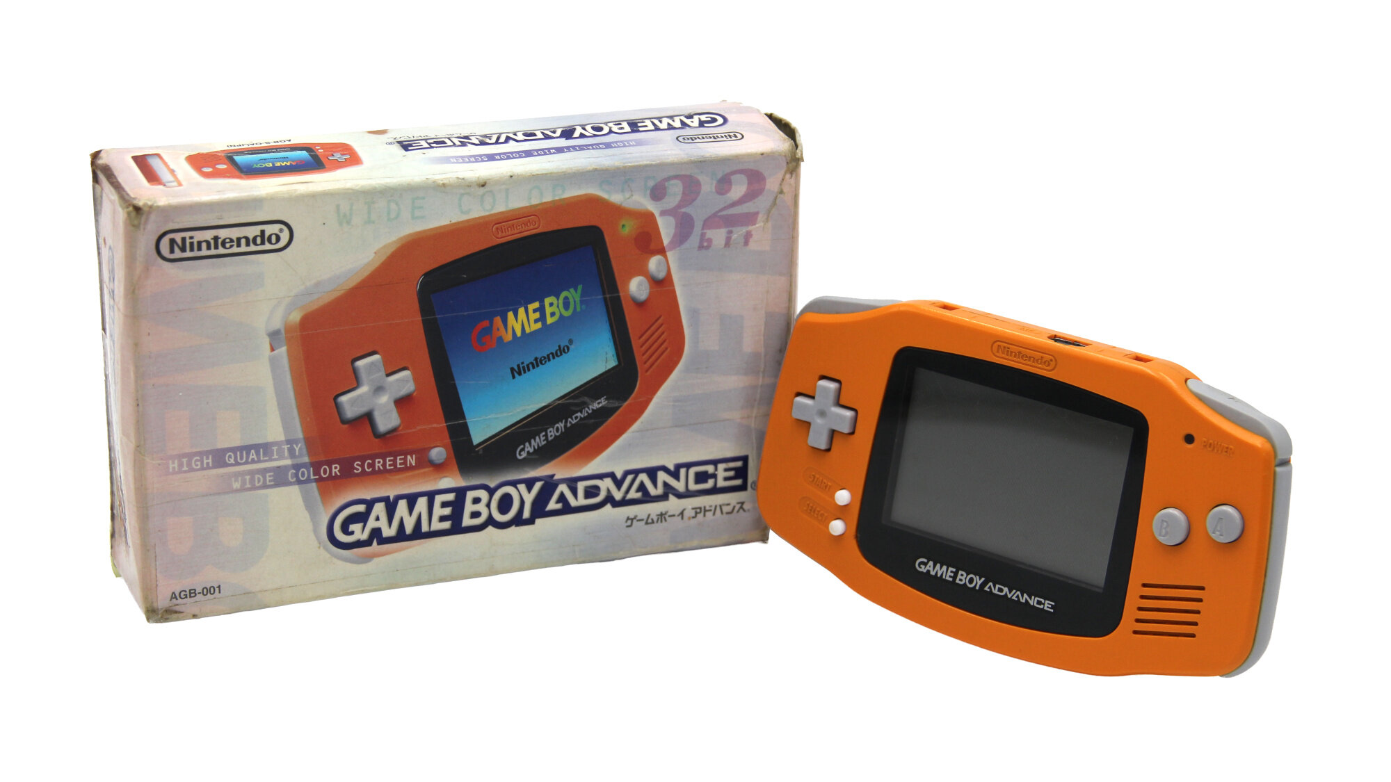 Игровая приставка Nintendo Game Boy Advance Orange (AGB-001) В коробке