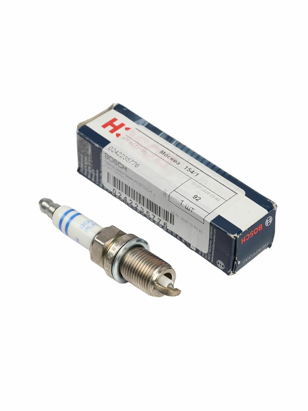 Свеча зажигания BOSCH 242235776 Toyota Avensis, Carina, Camry, Yaris двигатель 3S-FE, 1ZZ-FE, 5S-FE