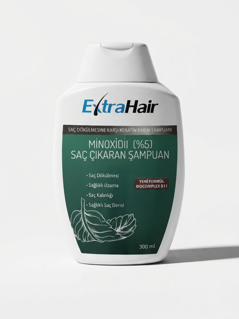 Шампунь для роста волос усиленный турецкий Extra hair 300 мл