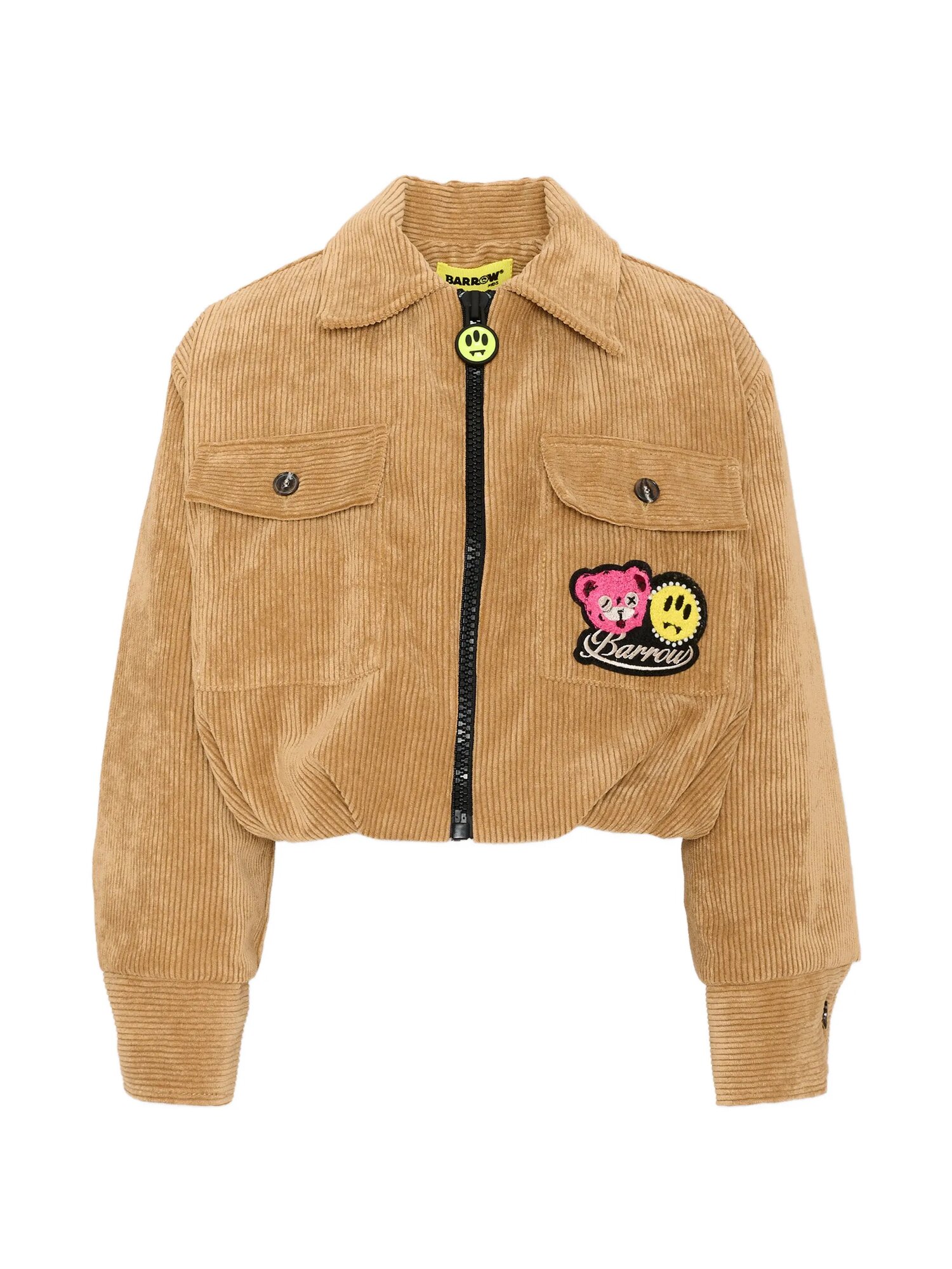 Куртка Corduroy logo-patch jacket
