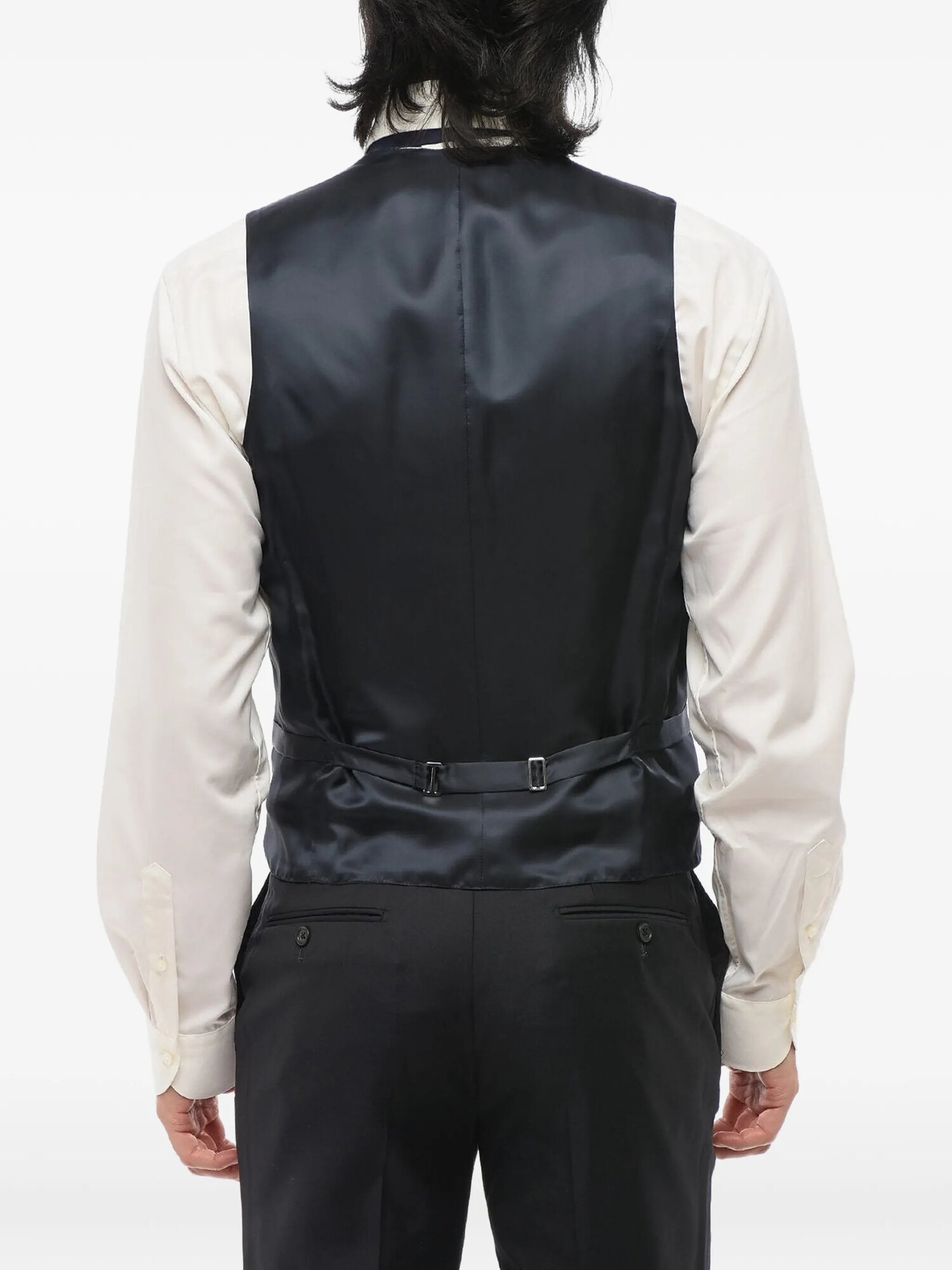 Пальто Corneliani Silk four-button waistcoat, размер 48 — фото 1
