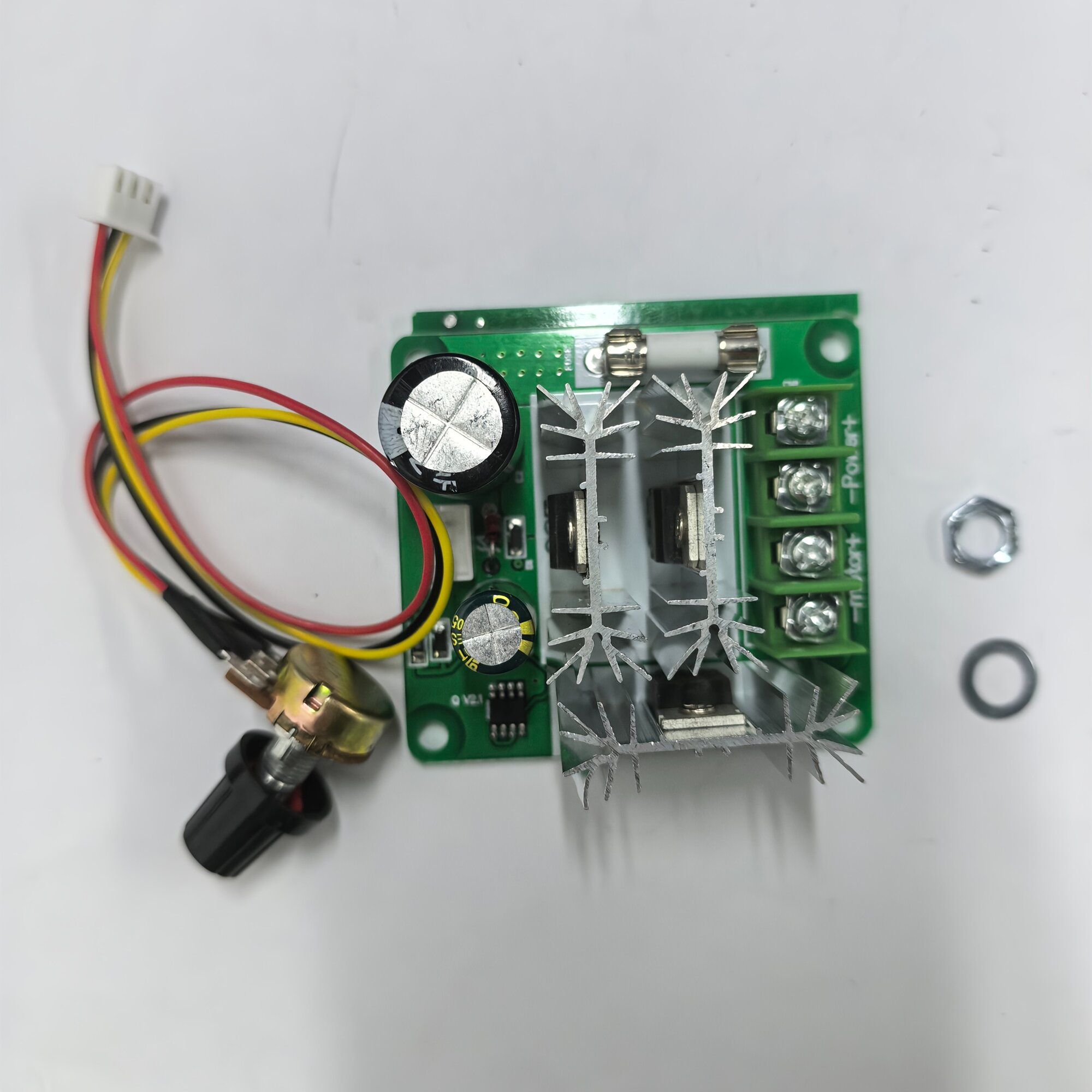 Регулятор скорости двигателя постоянного тока ШИМ 6-90V 15A, 2 шт