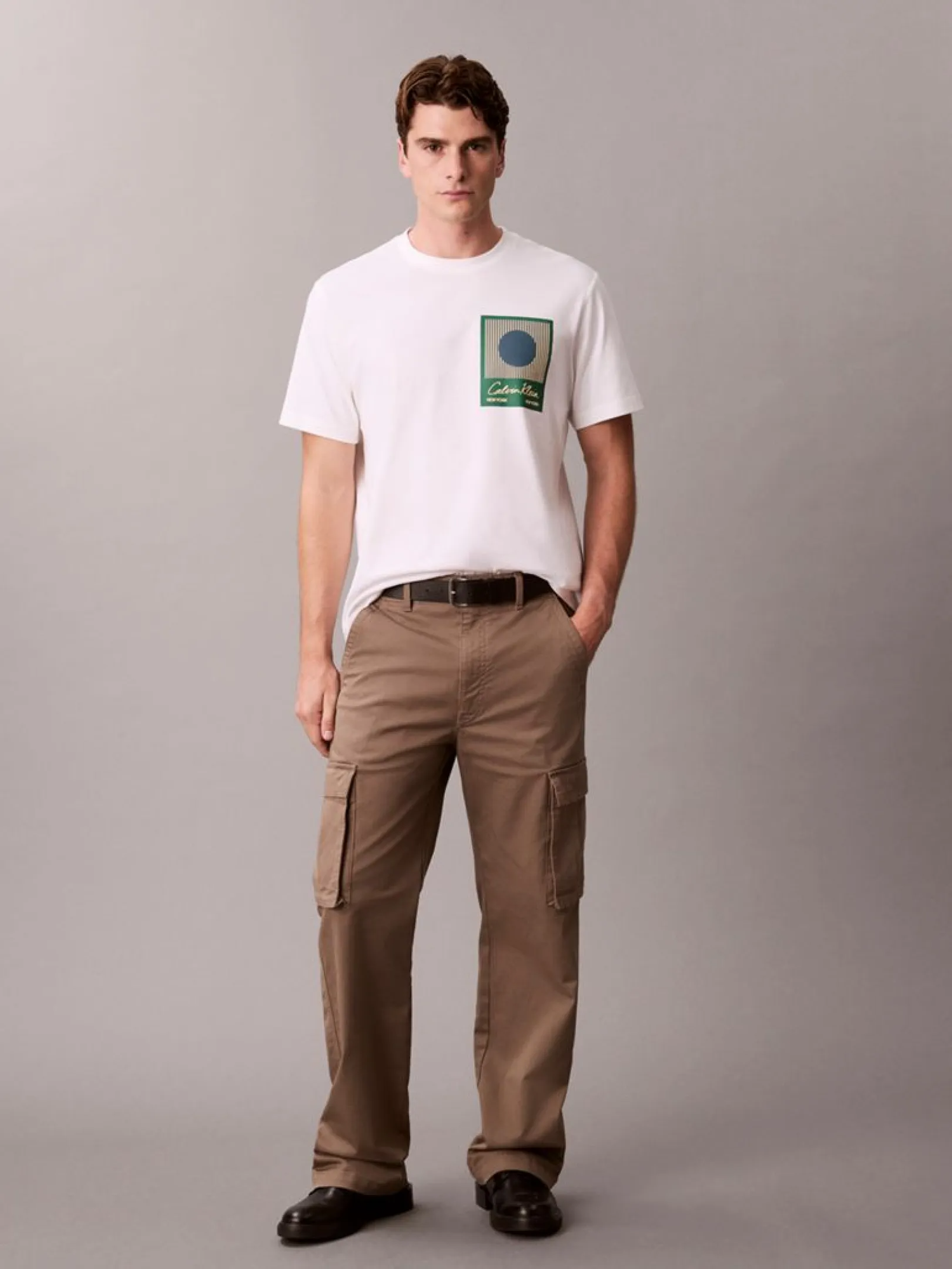Футболка CALVIN KLEIN Block Logo Graphic