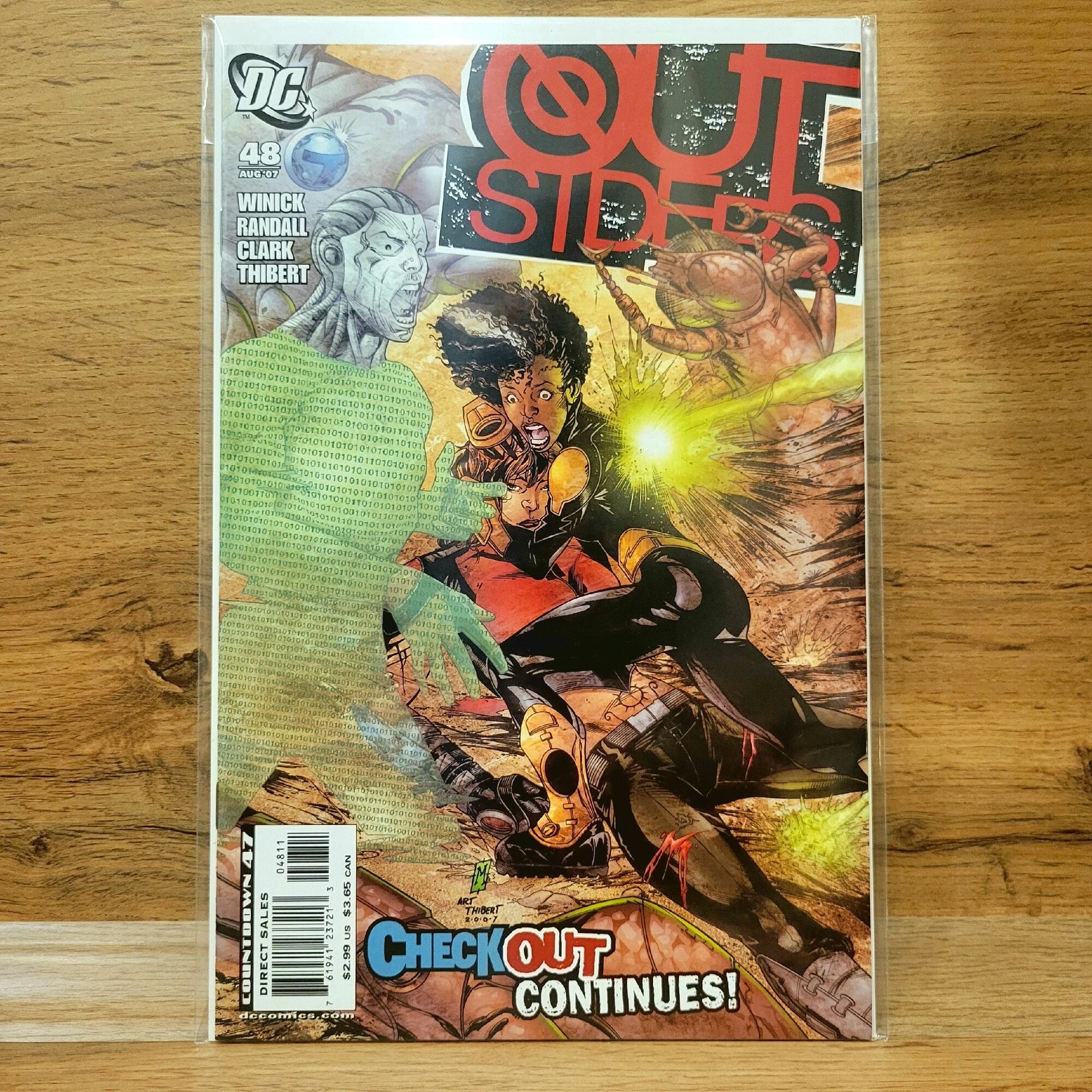 Комикс Outsiders #48. Комикс (сингл) на английском языке