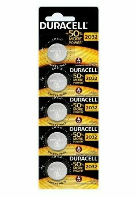 Duracell Батарейки CR2032 5 шт