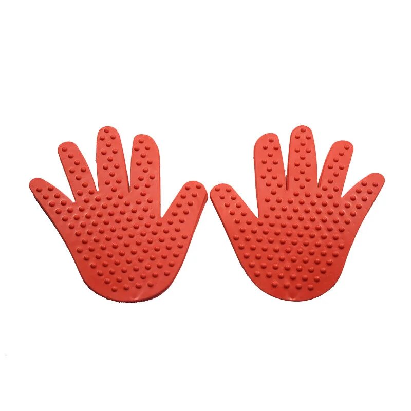 Детский массажный пазл MEADE Красный, Red Hand 2Pcs