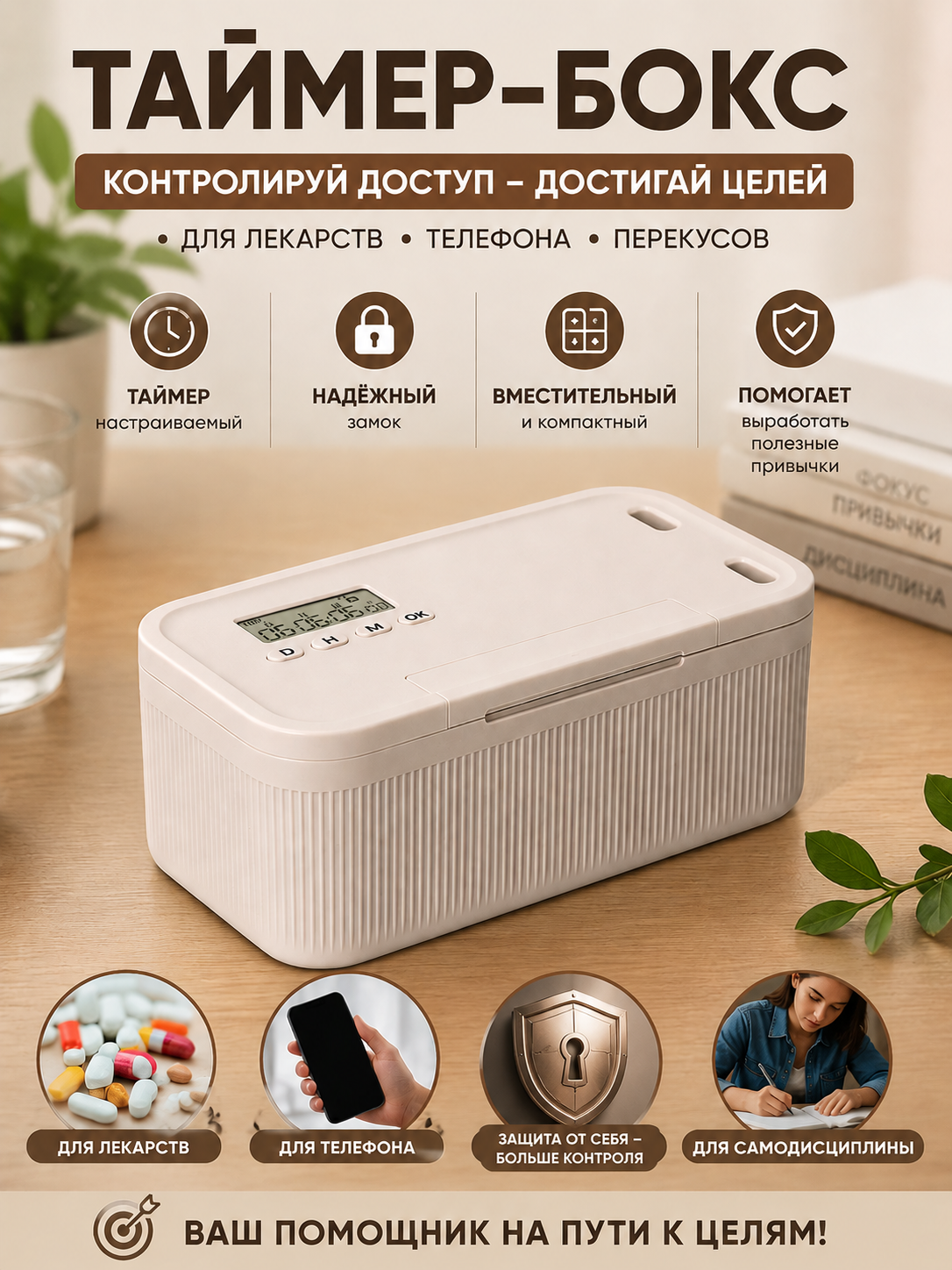 Ящики С Таймером, Электронные Запираемые Контейнерные Сейфы.