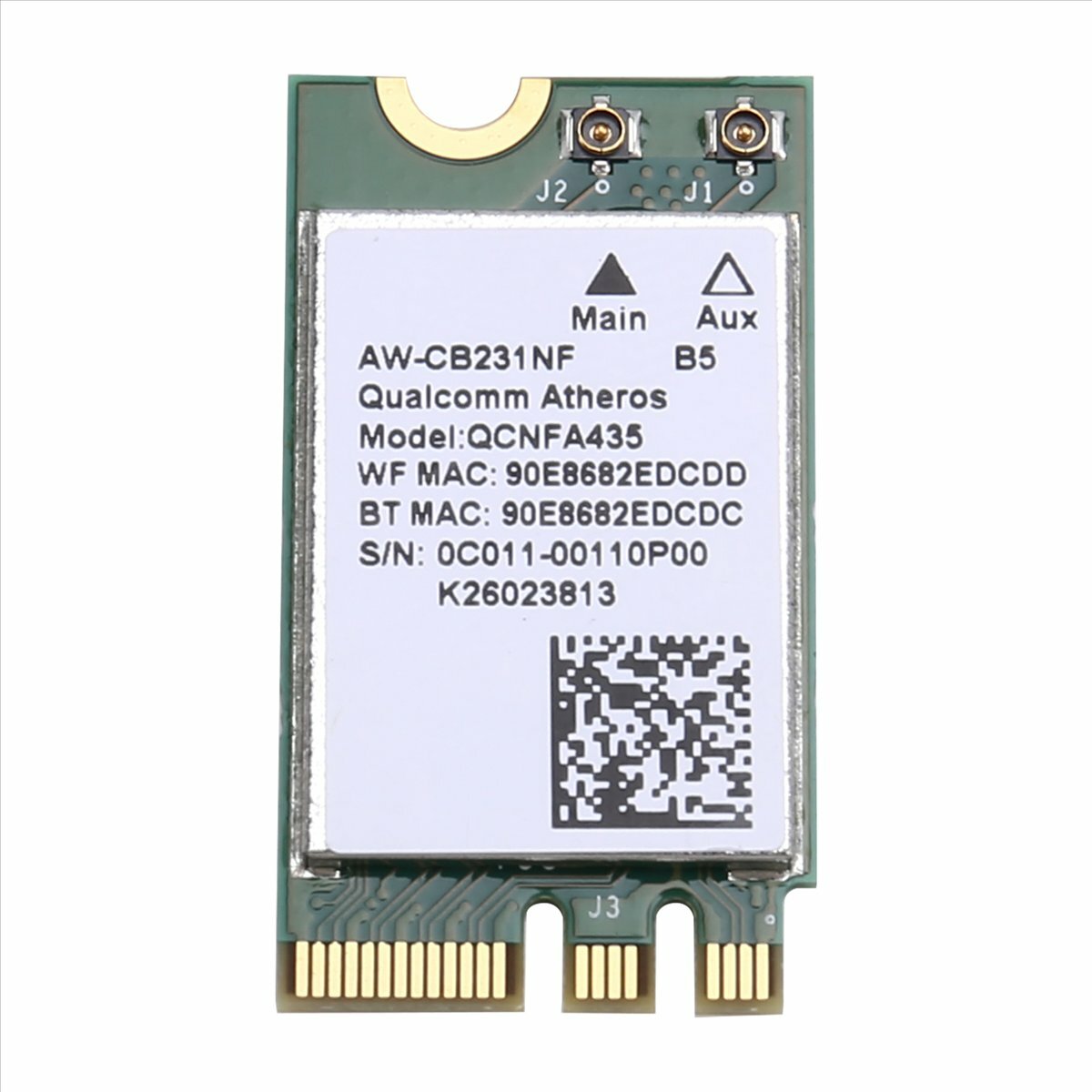 QCA9377 QCNFA435 Беспроводная Карта Bluetooth4.1 WiFi Для Win 7/8/10