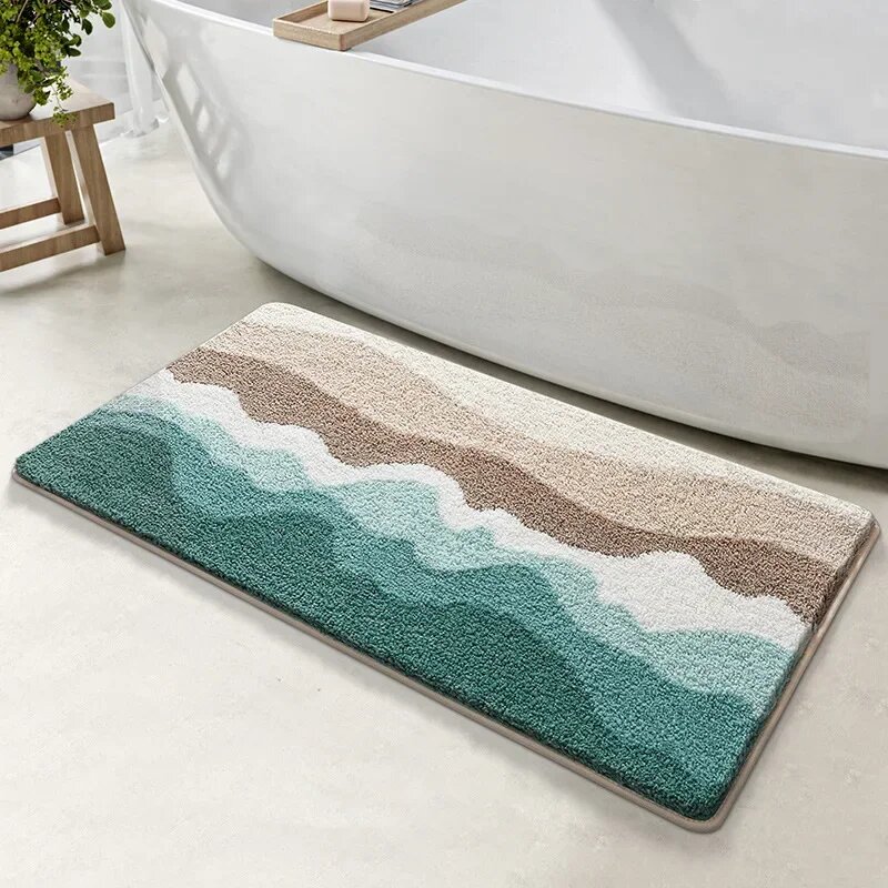 Коврик для ванной Microfiber 50x80cm, Calm Beach