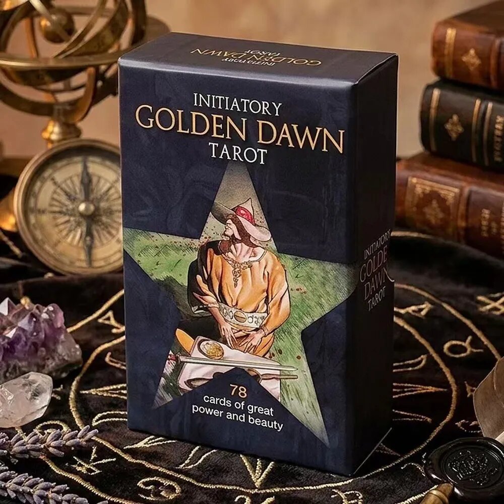 Таро золотой зари посвящения,78 карт, Initiatory Golden Dawn Tarot