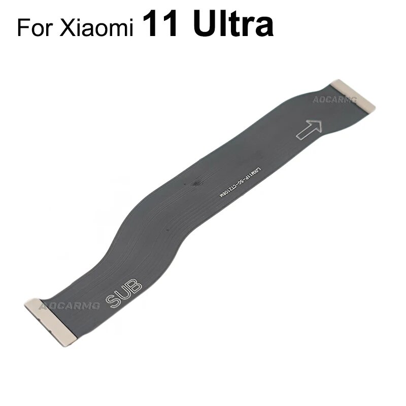 Aocarmo USB-порт для зарядки, док-станция для зарядного устройства для Xiaomi 11, ультра, разъем для материнской платы, гибкий кабель, запасная часть