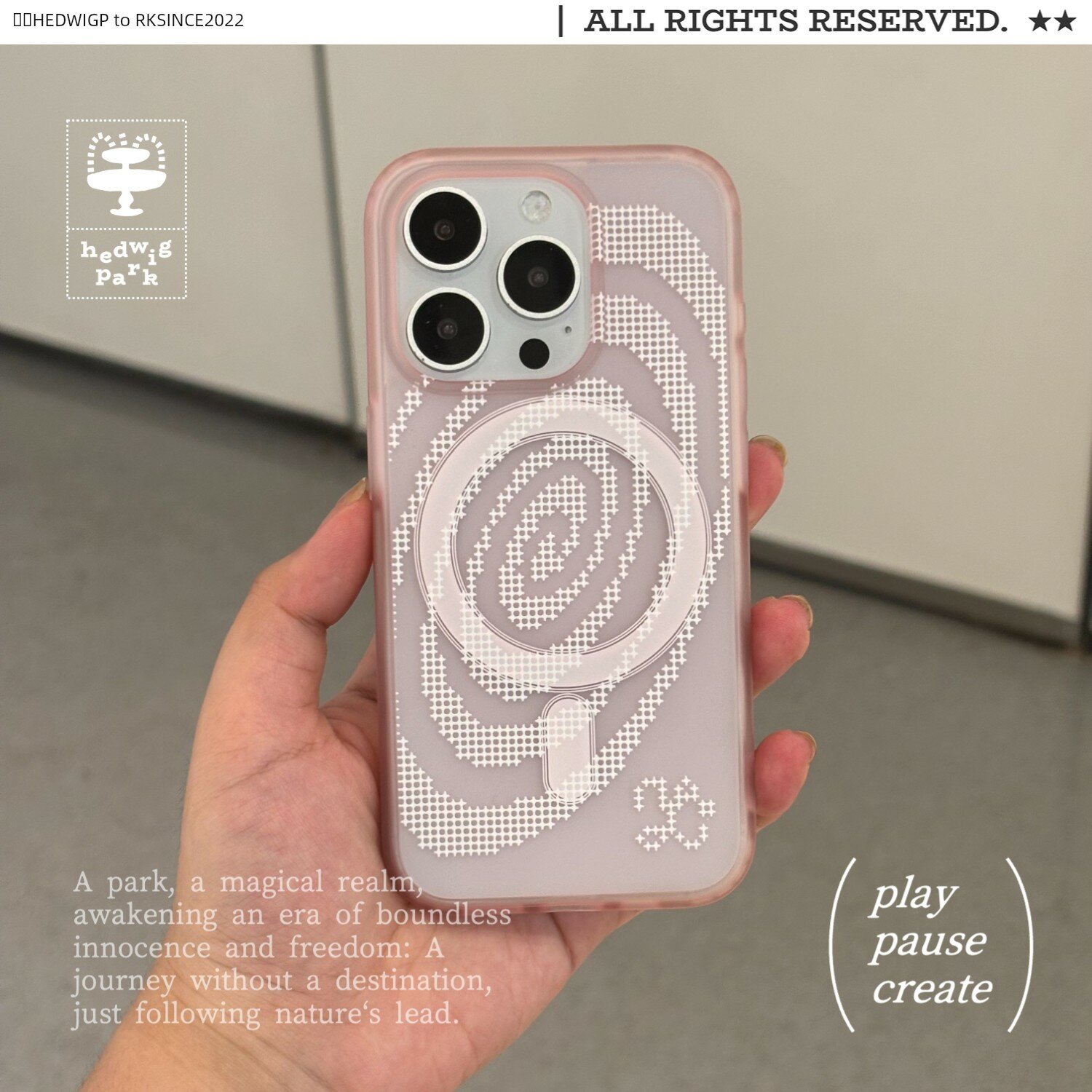 Чехол для iPhone 17 Pro Max с магнитной системой, дымчато-розовый оттенок, премиум-акрил прозрачный матовая текстура