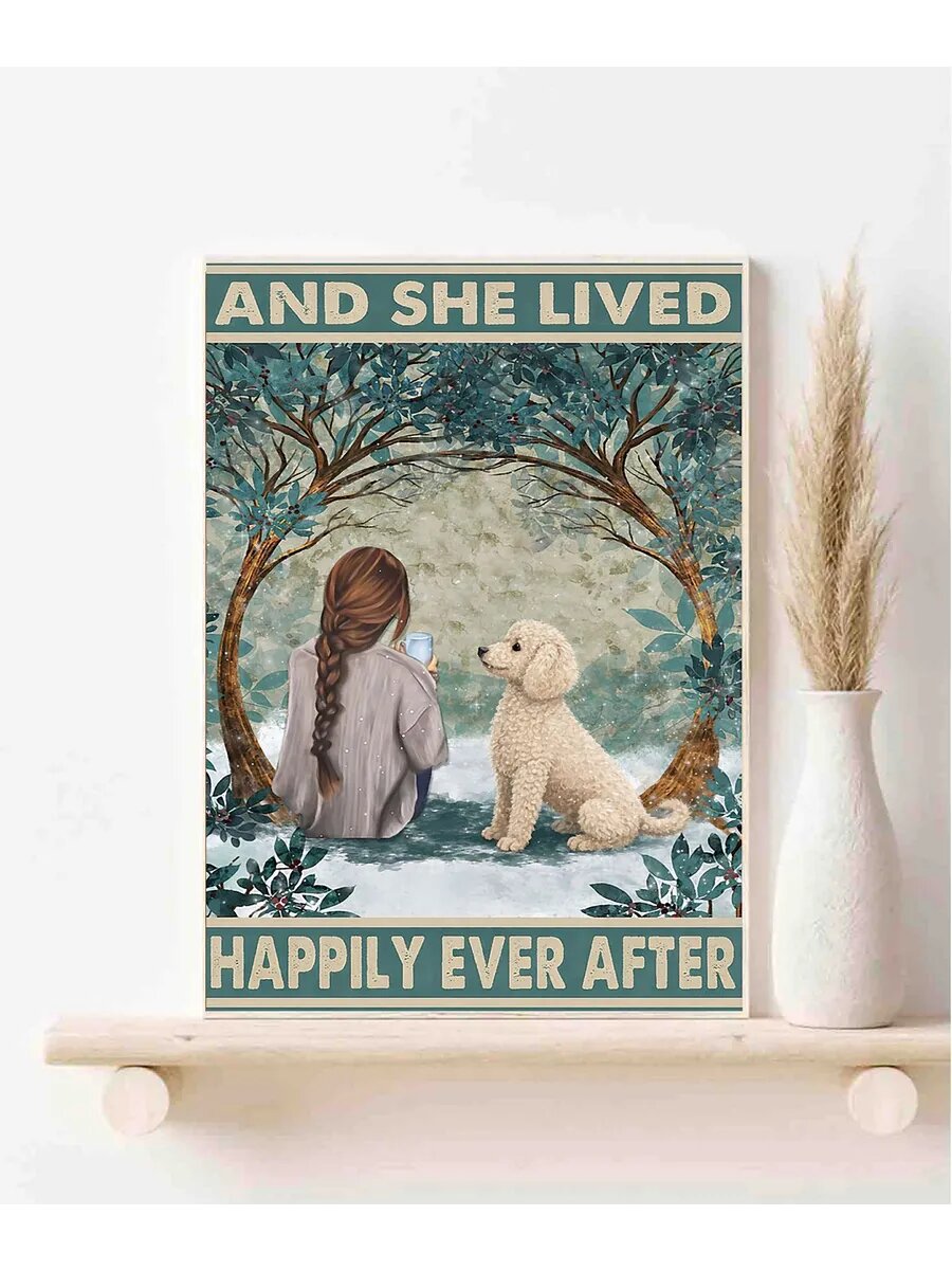 Пудель, Happily Ever After, Плакат 30x42см